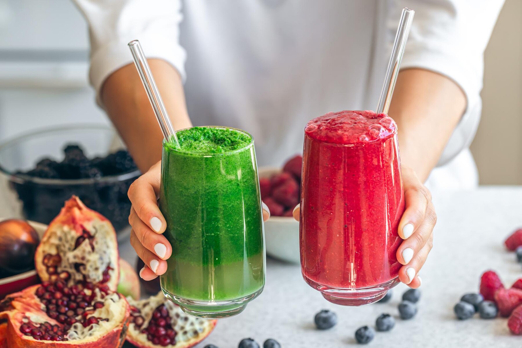 Les secrets des smoothies : Perdre du poids ou prendre du Volume